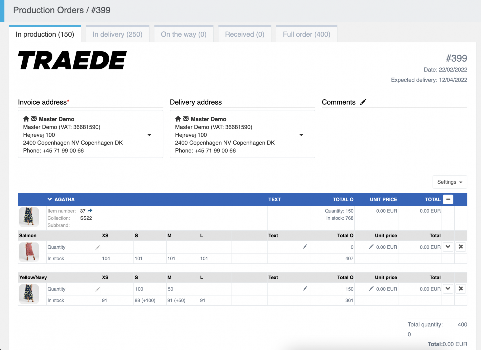 Traede | The best Purchasing Platform for Fashion & Lifestyle brands
